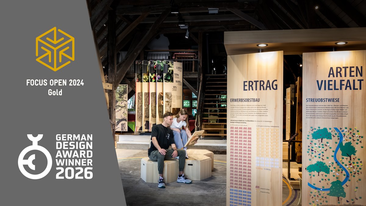 Permanent exhibition: Glems Fruit Tree Museum: VISUELL GmbH